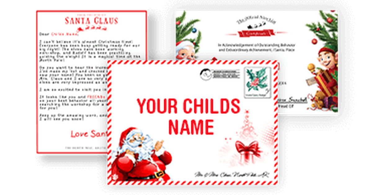 Santa Letter Package | Holiday Letter Shop